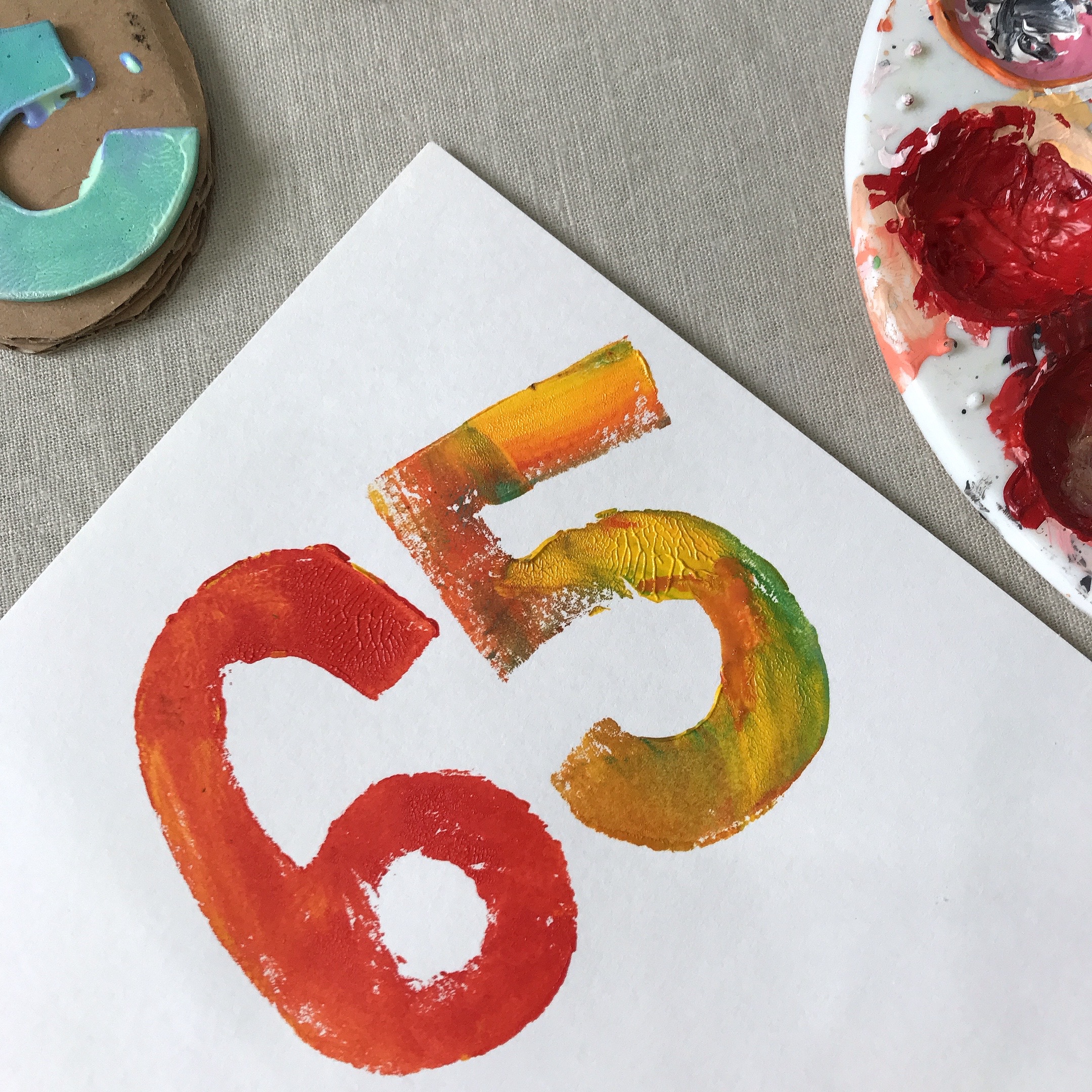 Quick and Easy DIY Foam Stamps – Sunny Sprouts by Miss Jane