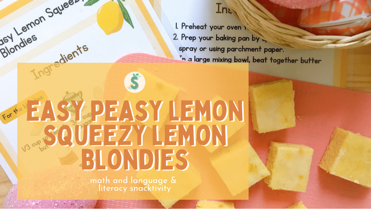 Easy Peasy Lemon Squeezy Lemon Blondies: The Perfect Easter Treat ...